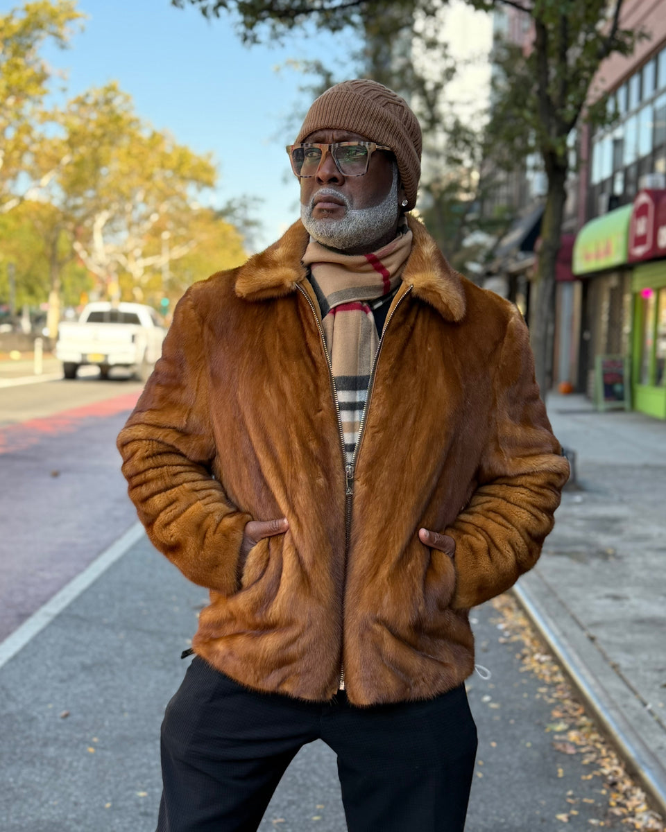 MEN MINK- WHISKY FULL SKIN MINK – DaRucci Leather