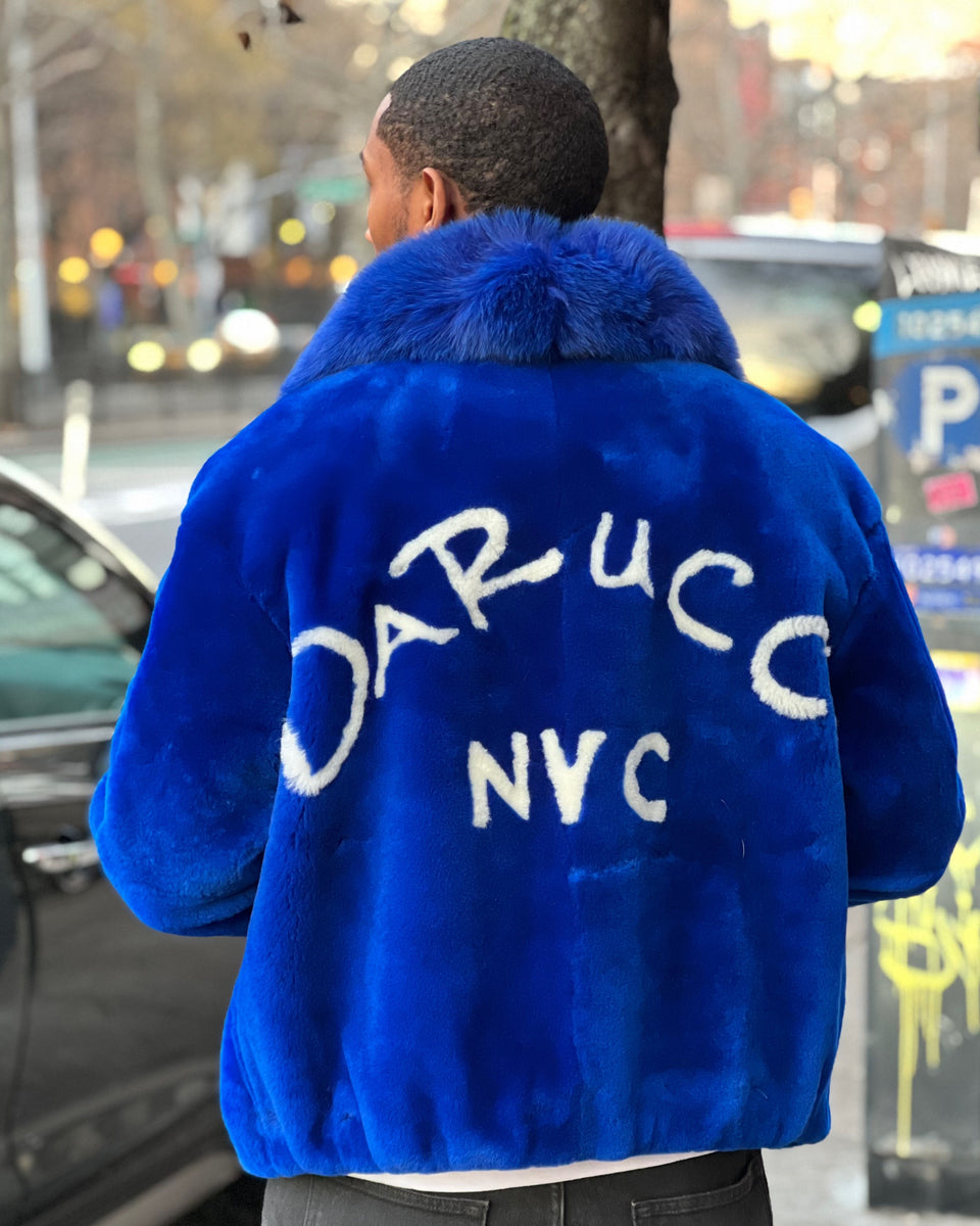 DARUCCI SIGNATURE- ROYAL BLUE FUR – DaRucci Leather